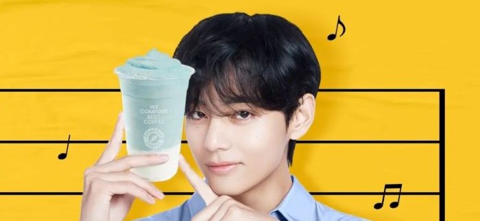 Compose Coffee, BTS V'nin Yeni Bir Fotoğrafını Yayınladı