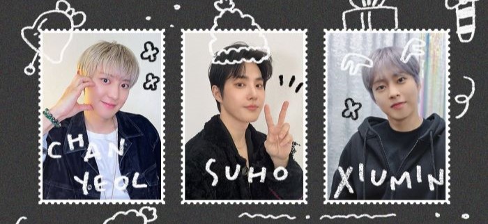 SM, EXO'nun Noel Kartlarını Yayınladı