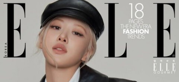 Rosé, ELLE Korea’nın Şubat sayısı kapağında göz kamaştırdı